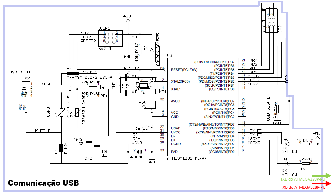 Conhecendo o Esquemático do Arduino Uno – Parte 2 | ricardoteix.com