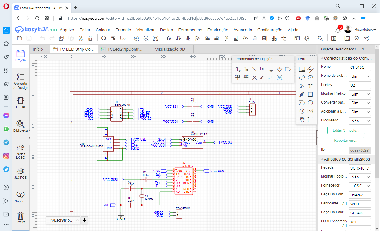 Três Sites Úteis para Projetos Eletrônicos | ricardoteix.com