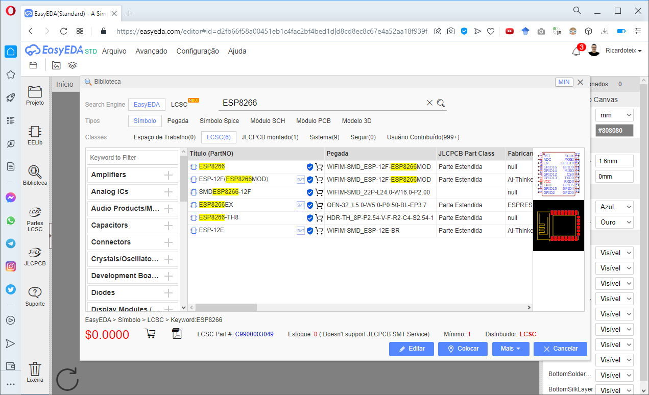 Três Sites Úteis para Projetos Eletrônicos | ricardoteix.com